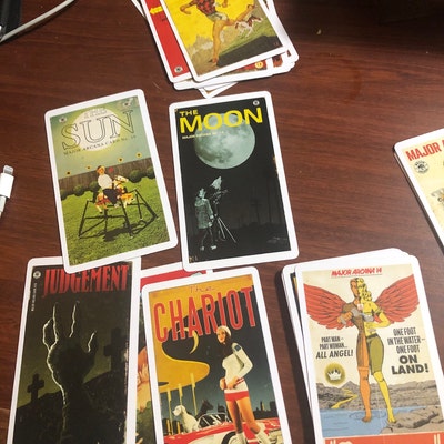 The Pulp Tarot Full Tarot Deck - Etsy