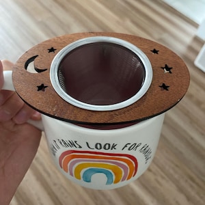 Exotic Wood Tea Infuser Loose Leaf Tea Strainer Tea Lover Gifts Tea ...