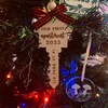 Our First Home Christmas Wooden Engraved Ornament 2025 | My First Home ...