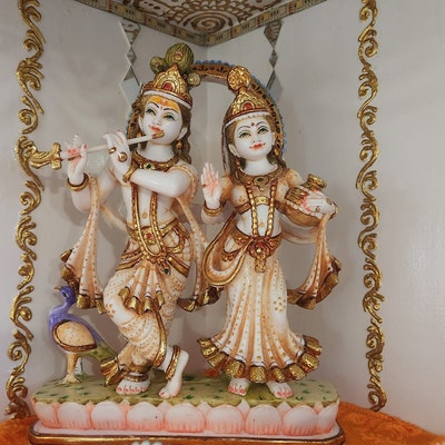 Maa Lakshmi Statue Goddess of Wealth Prosperity Mother Laxmi Idol Devi ...