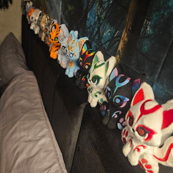 Kitsune Plush Littlefox's Toebeans Japanese Spirit Fox Stuffed Animal ...