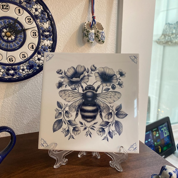 Delft Blue Fish, Delft Blue Tile, Tile, Delft Blue Tiles, Delft Blue ...