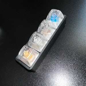 Pink Mechanical 10 Key Grenade Fidget - Etsy