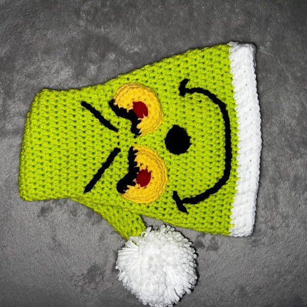 EASY CROCHET PATTERN - Grinch Inspired - Christmas Hat - Holiday - Elf ...