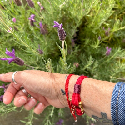 Adjustable Waterproof Bracelet for Men and Women Handmade Custom Unisex ...