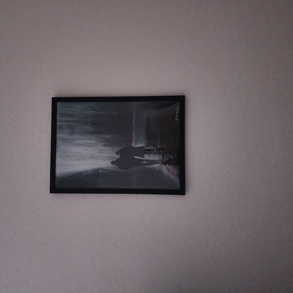 The Audience. Original Signed Art by Andrew Mcadam. Unframed, Size A3 ...