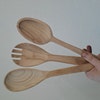 Wood Spoon - Cnc Digital File - Double Sided Project - Wooden Spoon ...