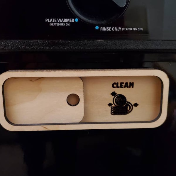 Personalizable Wooden Dishwasher Sign - Etsy