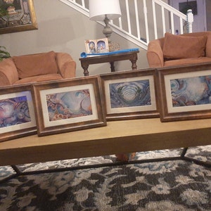 Melty Lisa 12x16 Inch Art Print by Morgan Mandala, Randal Roberts, and ...