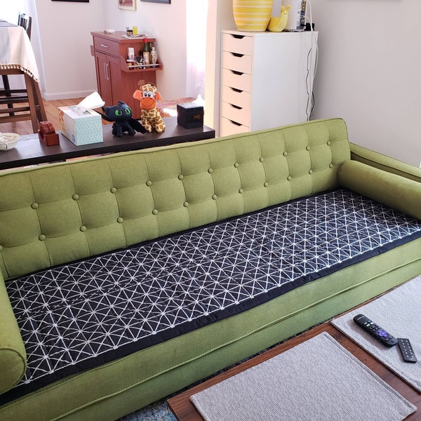 Sofa Pad Cover, Couch Seat Protector, Sofa Topper, Couch Topper, Chair ...