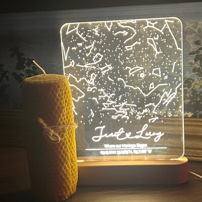 Custom Night Light Personalized Night Light Custom Name Night Light ...