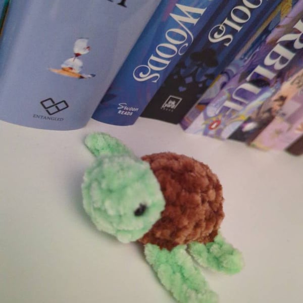 Mini Turtle Plushie , Pocket Turtle, Turtle Plushie , Crochet Turtle ...