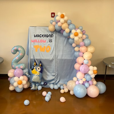 Bluey Balloon Garland Bluey Daisy Balloon Arch Bluey Party Decor for ...