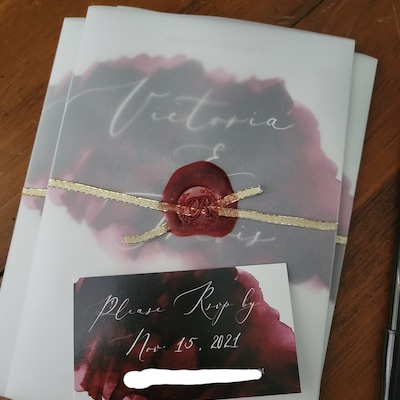 Gold Foil Wedding Invitation INSTANT DOWNLOAD Gold Goil Look, Gold ...