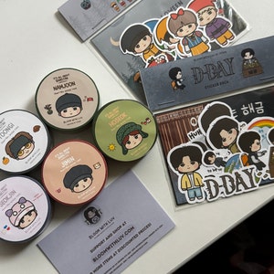 Wave to Earth Band Chibi Members T-shirt Original Fan Design by Bloom ...