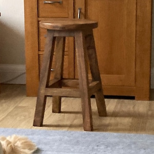 Child's Kids Children Rustic Wooden Red Dragon Stool FU-549-RD - Etsy UK