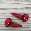 Apple Snap Hair Clips - Pack of 2 - Red - Etsy UK