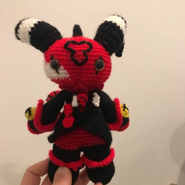 Blitzo, Helluva Boss Crochet Pattern (intermediate/ Advanced Amigurimi ...