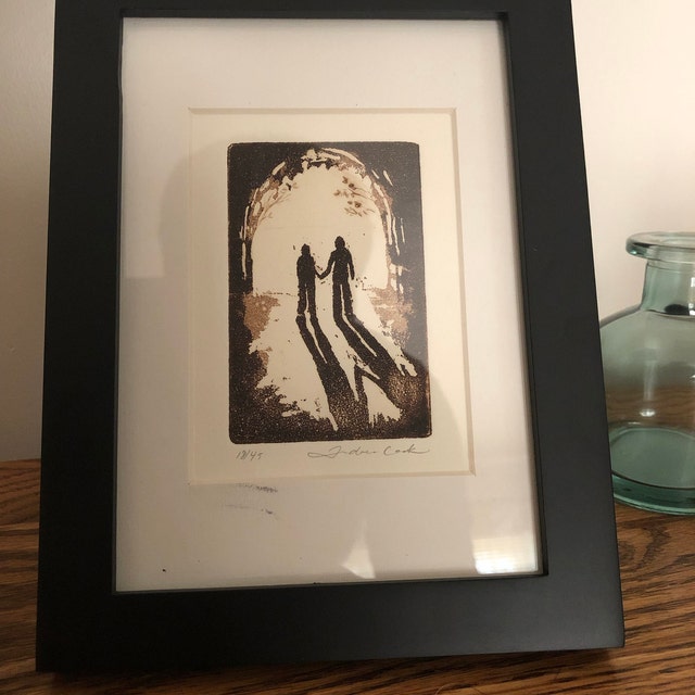 etchings & paintings by andrea cook by atelier28 on Etsy