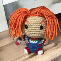 Mini Chucky Child's Play Amigurumi Crochet Pattern Pdf| PDF Pattern ...