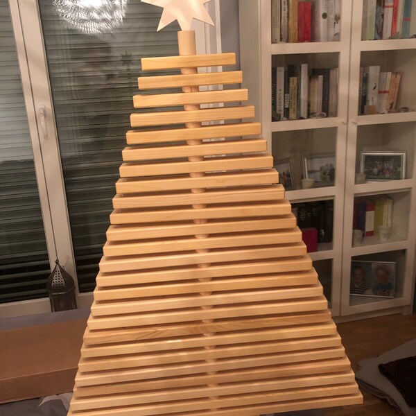 Wooden Christmas Tree (100cm) for Self-decoration (social + Regional ...
