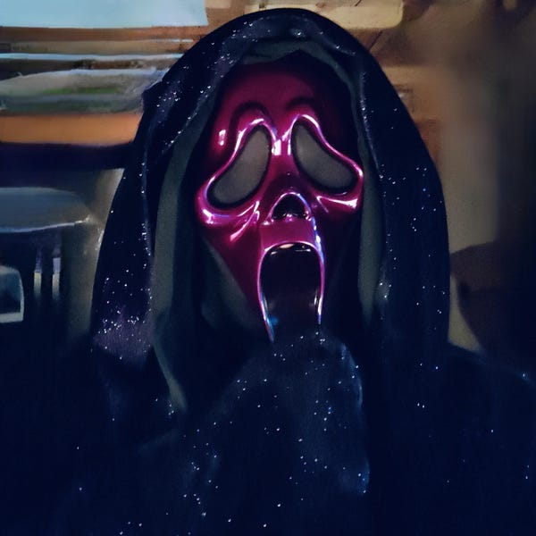 Green Mirror Scream Ghostface Mask - Etsy