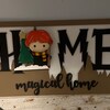 Magical Wizard Interchangeable HOME Sign | Holidays / Seasons | Wooden ...