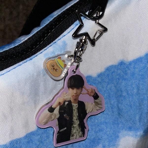 Stray Kids Childhood Photo Keychain, Skz KPOP Idols Keychains With ...