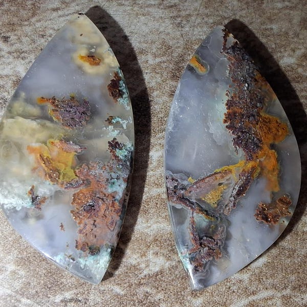 Slabs-raw Native Copper on Chrysocolla Ll Copper Plates With Floral ...