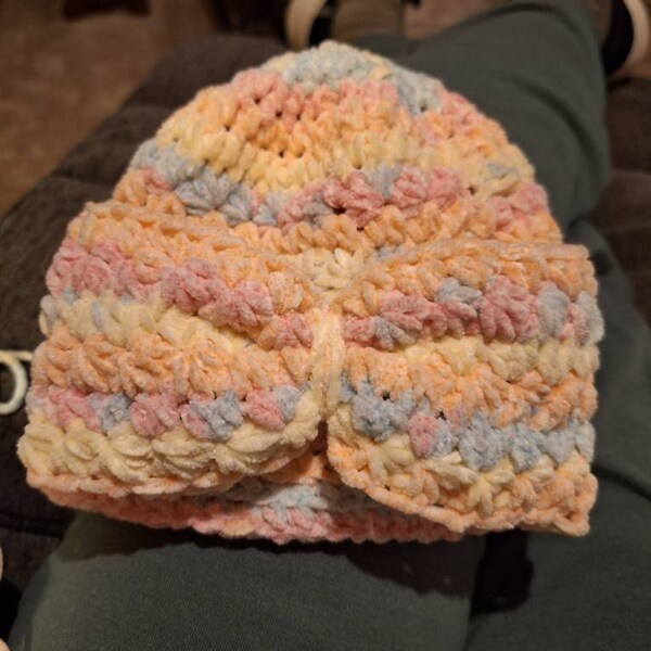 CROCHET PATTERN Braided Fishtail Toque / Pdf Digital Download / Cabled ...