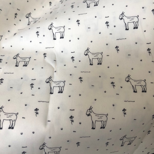 Day Trip Collection, Grazing Goats by Art Gallery Fabrics, Cotton Quilt ...