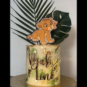 3 Tier Baby Lion King Simba Diaper Cake Party Decoration - Etsy