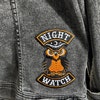 Night Watch Owl Halloween Biker Patch Owl Halloween - Etsy