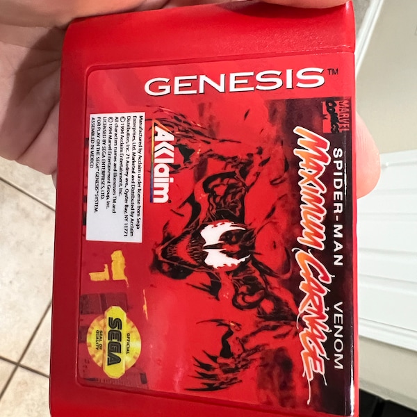 SEGA Cartridge Game Replacement Labels. Replace Your Game Labels With ...