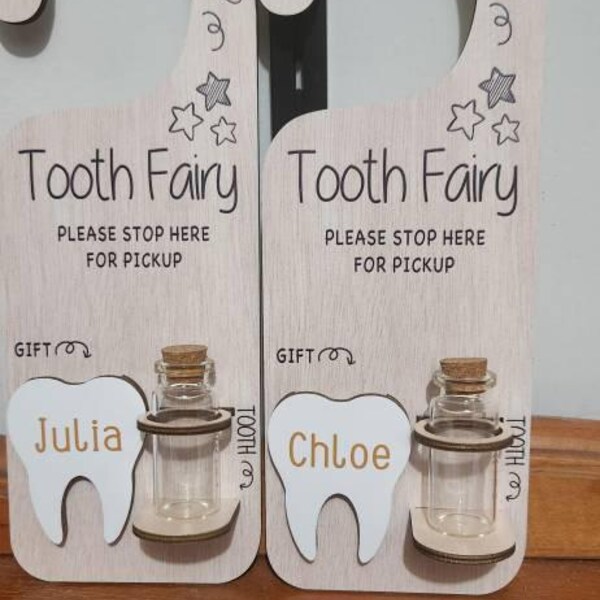 Custom Tooth Fairy Box, Personalized First Tooth Keepsake, New Baby ...