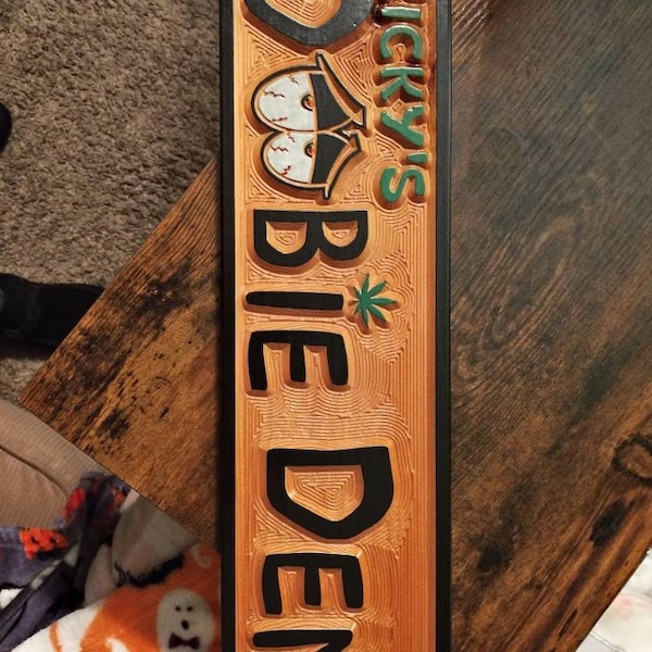 Personalized Doobie Den Sign Gift for Stoner / Unique Weed Smoker Man ...