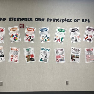 Elements of Art Art Elements Poster Bundle Art Classroom - Etsy