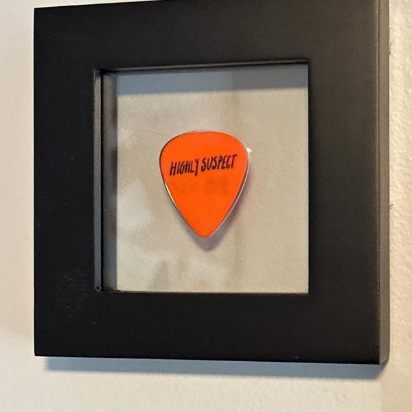 Guitar Pick Display - Black - 8" X 10" Double Sided Horizontal - Holds ...