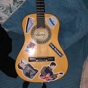 Oasis Inspired Sticker Pack 6pcs Unofficial Merchandise, Liam Gallagher ...