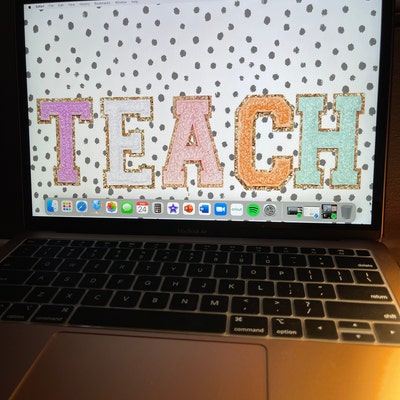 Desktop Laptop Wallpaper for Teachers Stoney Clover - Etsy
