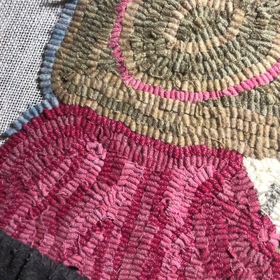 WINTER'S WAY Traditional Rug Hooking Pattern Designed by Therese Shick ...