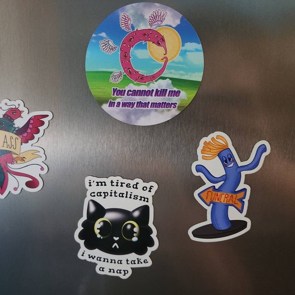 Creepy Peepies Sticker Set - Etsy