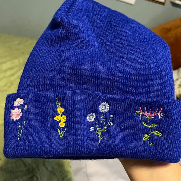 MEGA Bundle - 22 Flowers - Birth Month Florals - 4 Sizes - Modern Cute ...