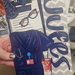 School Bus Driver Clipboard With Personalization Front and Back Gift ...