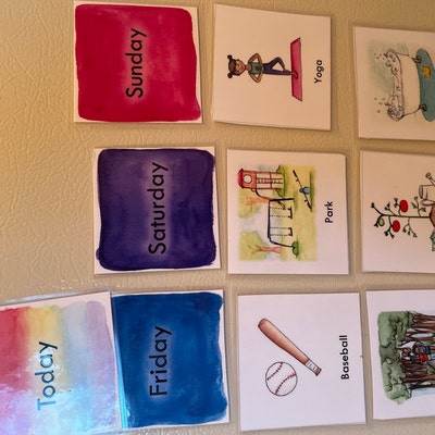 Editable Daily Rhythm Cards and Visual Schedule - Etsy