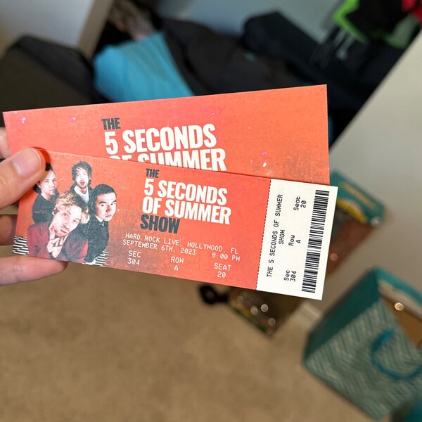 LC Custom Physical Commemorative Ticket | Physical Commemorative Ticket ...