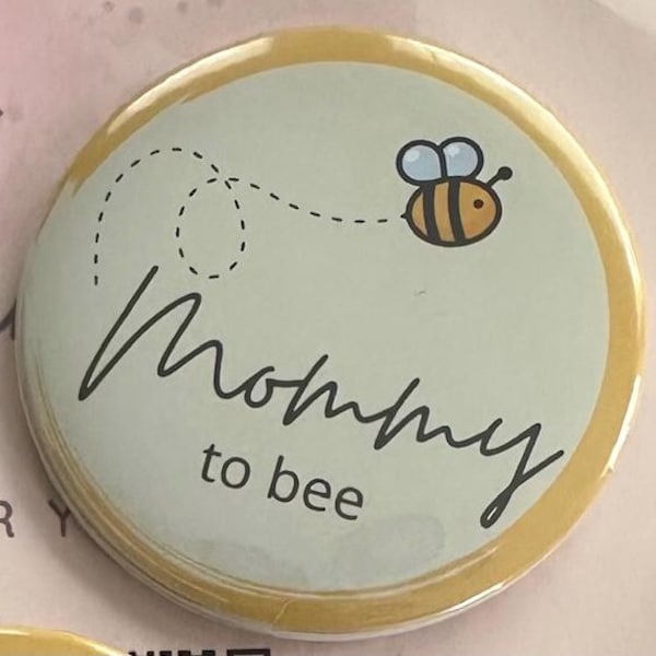 Mommy to Bee Baby Shower Pin, Daddy to Be Badge, Sweet Baby Bee Party ...
