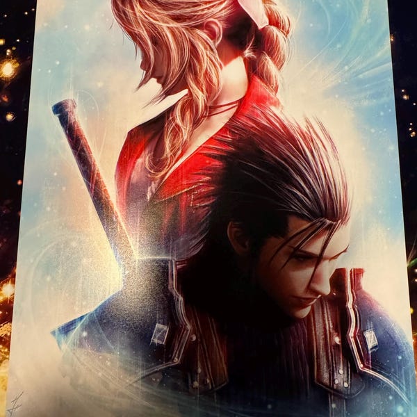 Final Fantasy XVI Jill- Limited Edition Fine Art Sketch Print -FFXVI ...
