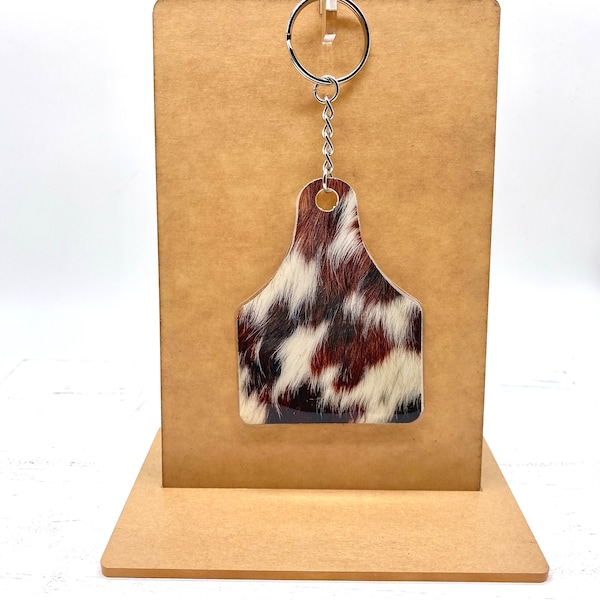 Cow Tag Png, Cow Show Tag, Western Cow Tag, Cow Tag Keyring Sublimation ...