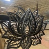 LOTUS Cnc Files Laser Cut File Svg Layered and Glowforge File, Ornament ...